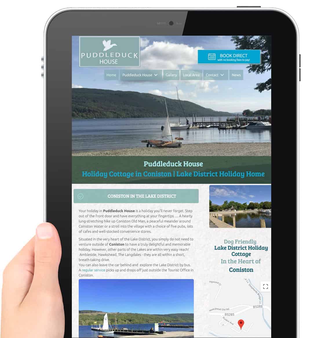 Affordable 1 Holiday Rental Website Design - Owners Websites