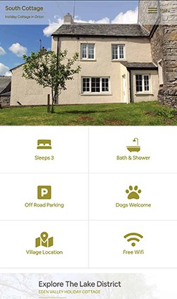 Holiday Home Website Design for Cottages , Chalets, Villas